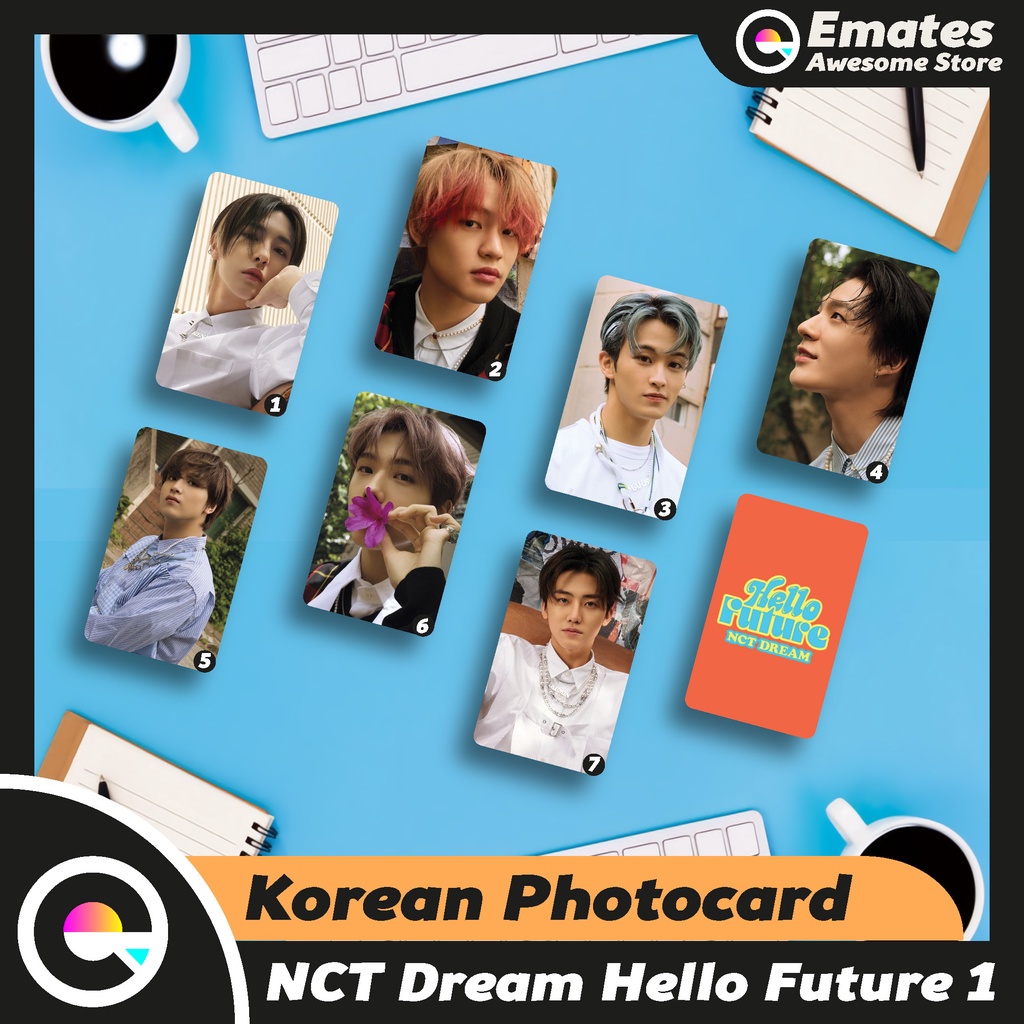 Photocard nct dream Hello Future jaemin Jisung Mark Lee renjun jeno ...