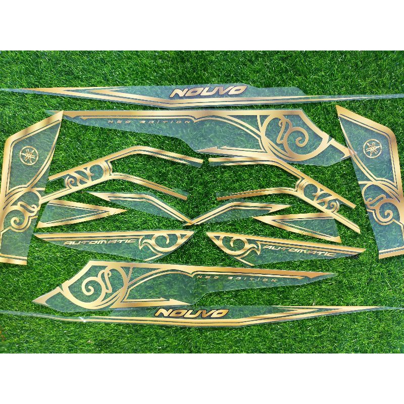 Nouvo Z batik transparent Striping sticker | Shopee Philippines