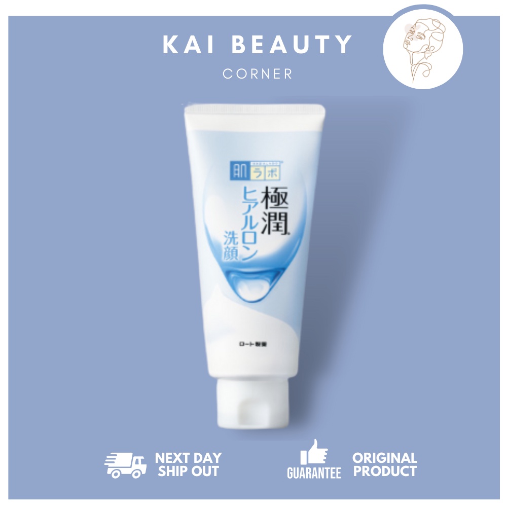 Hada Labo Gokujyun Hyaluronic Facial Cleansing Foam 100g by ...