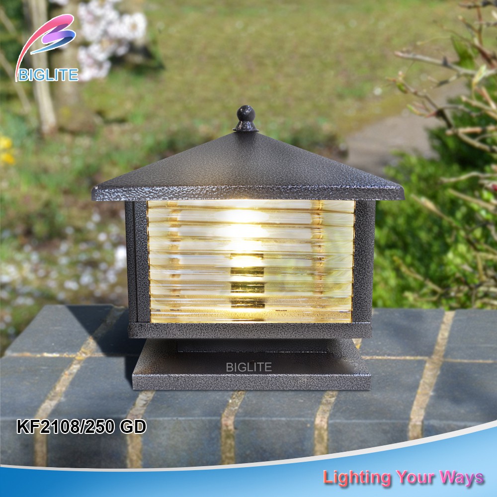 Biglite Outdoor Post Lamp KF2108/250 GD Modern/ Contemporary LED ...