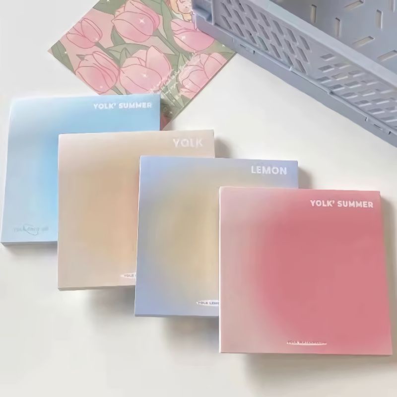Ready STICKY NOTES GRADIENT STICKY NOTE OMBRE Gradation Cute STICKY ...