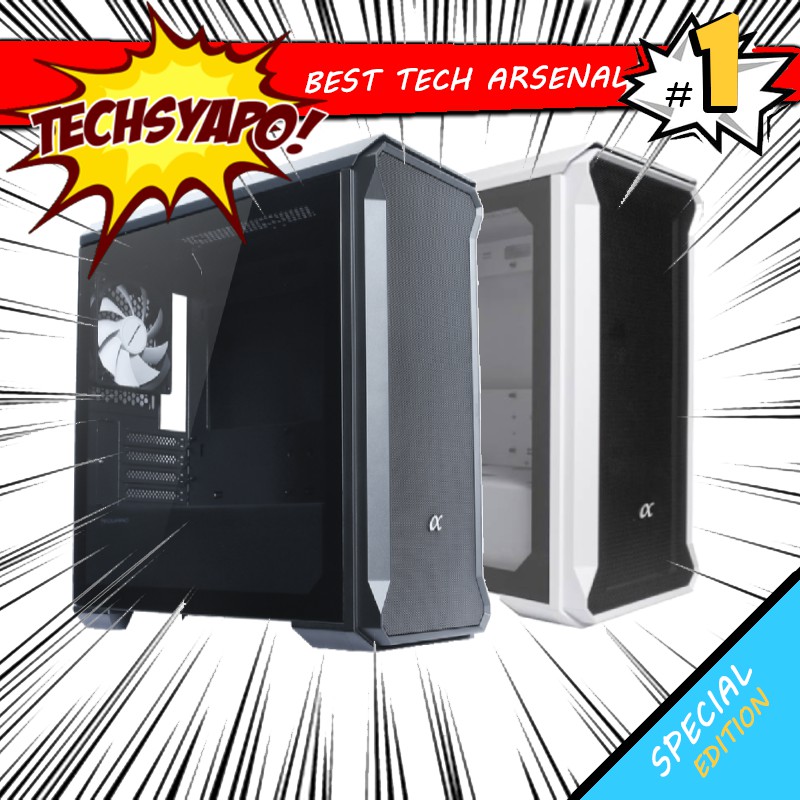 TECWARE ALPHA M | TEMPERED GLASS | MATX CASE | USB 3.0 | Shopee Philippines