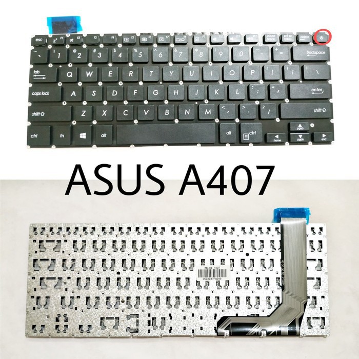 ASUS A407M A407U A405 A407 X407 A407MA A407U KEYBOARD | Shopee Philippines