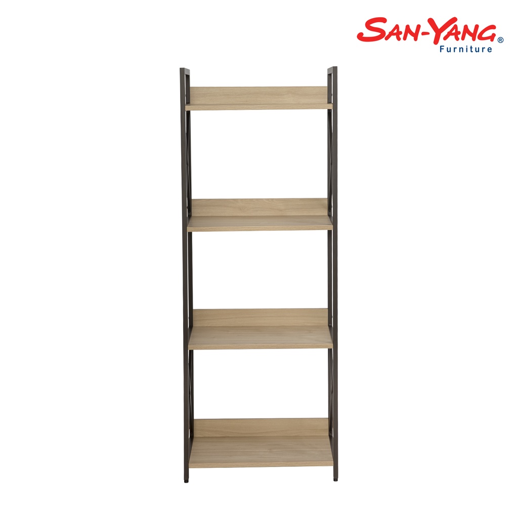 Display Shelf 4-Layer White Oak 211042 | Shopee Philippines
