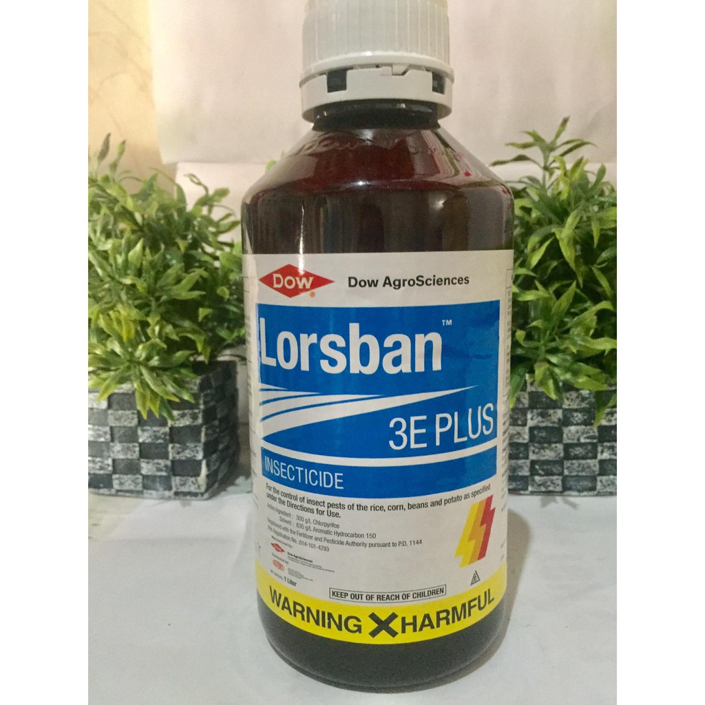 Lorsban 3E Plus 500mL & 1liter | Shopee Philippines