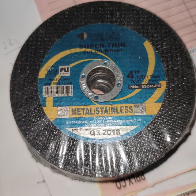 Benz Werkz Super Thin Cutting Disc 4" Stainless / Metal Heavy Duty ...