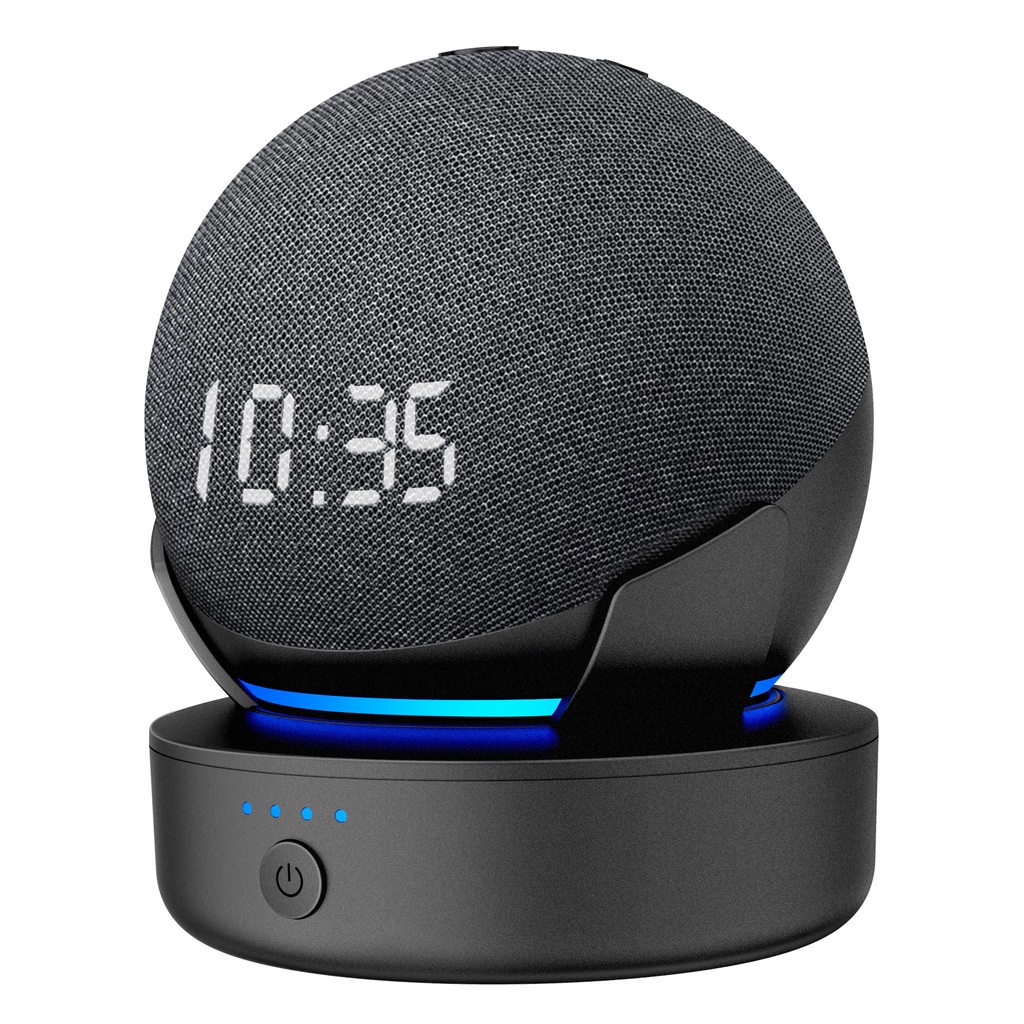 SPORTLINK 5000mAh Rechargeable Battery Base For Amazon Echo Dot 4 4th ...