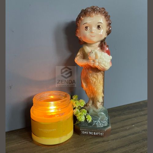 Zenda Chibi Statue of Saint John the Baptist, Catholic gift, cute ...