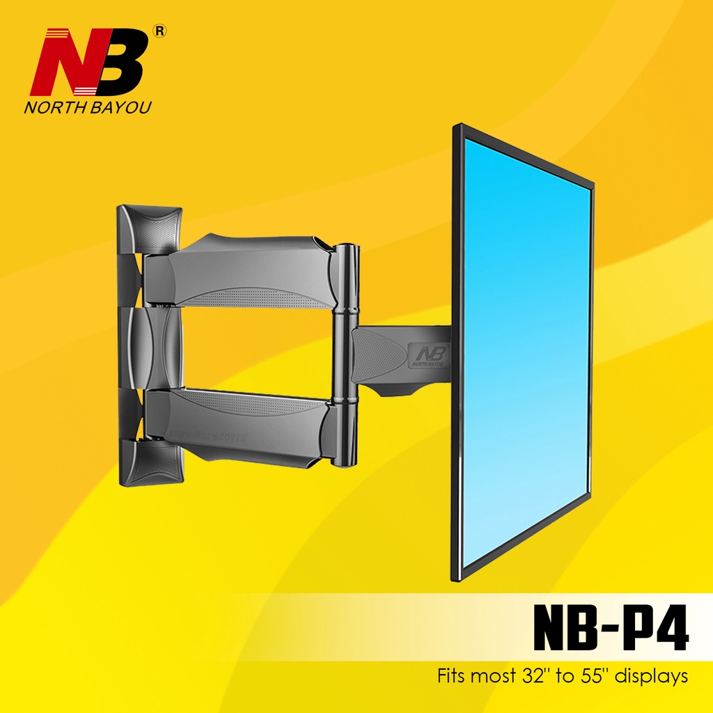 NB P4 suggested for size 32 -55 Flat Panel LED LCD TV Wall Mount Full ...