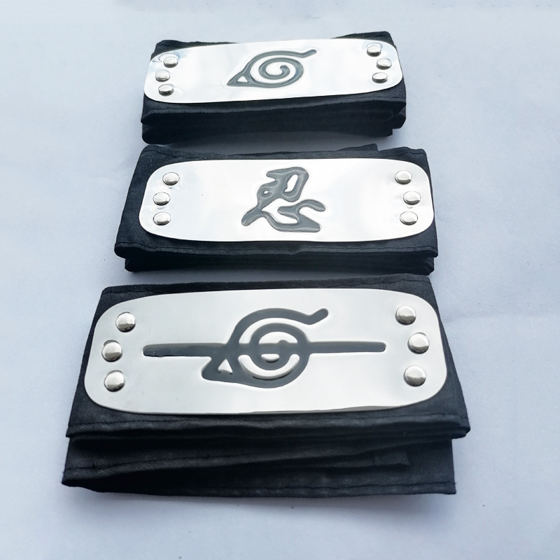 Anime Peripheral Naruto Headband Protector COSPLAY Toys Props Hair ...