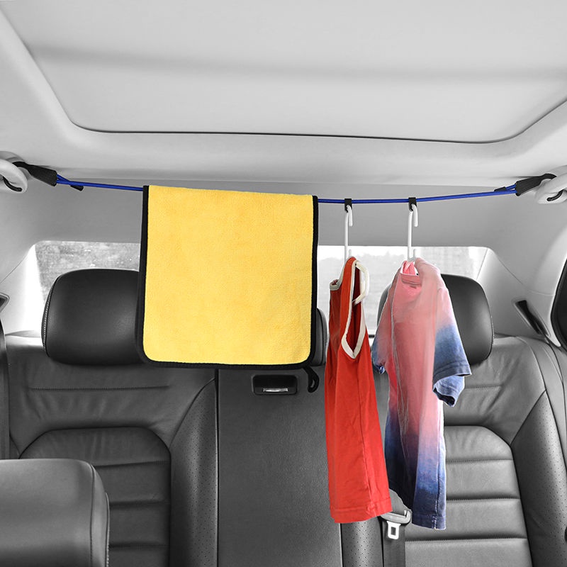 【Ready Stock】Car Products Clothesline Hanging Clothes Rack Handy Tool ...