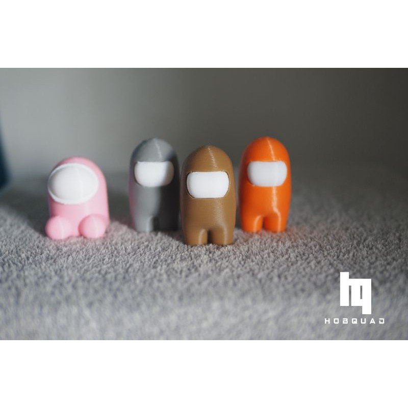 3D printed Among Us Keychain mini figure Characters | Shopee Philippines