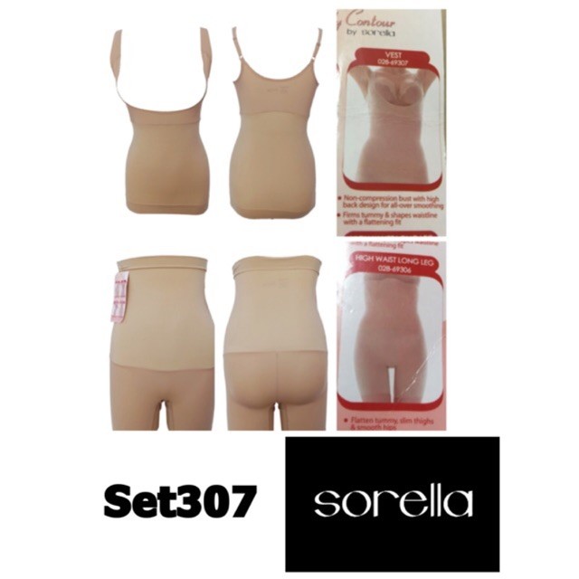 SORELLA Srj - Corset Set 307 seamless Body Contour by Megastore ...