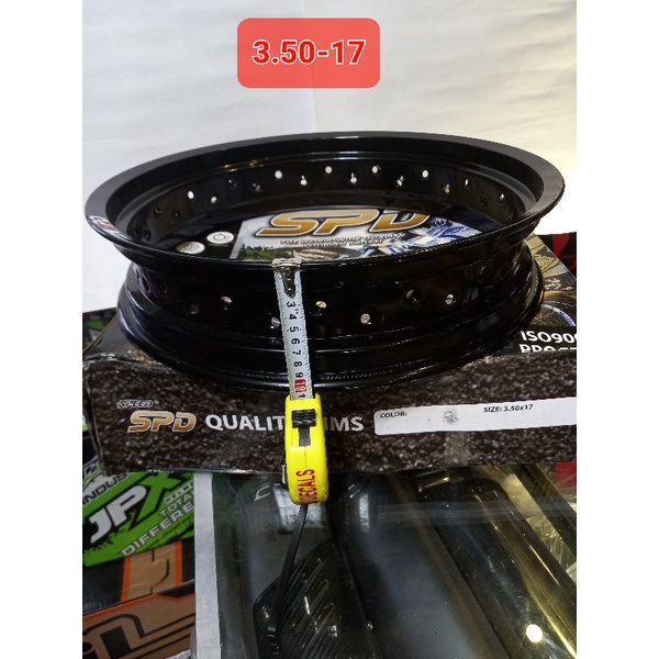 rims 3.50-17 36holes (SPD) 1pc BLACK | Shopee Philippines