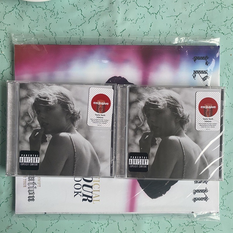 Taylor Swift folklore Deluxe Edition “Meet Me Behind The Mall Cover” Target Exclusive | Shopee ...