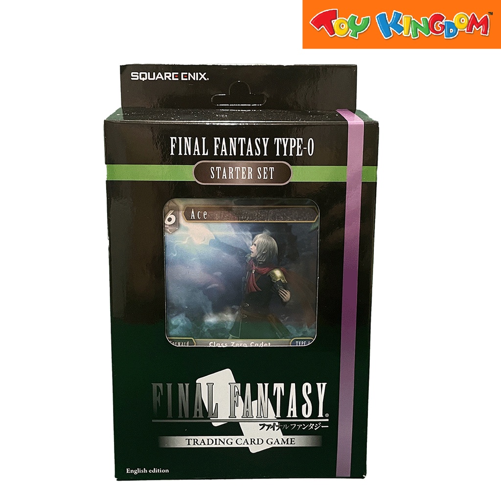 Square Enix Final Fantasy Trading Card Game Starter Set Type-O Card Set ...