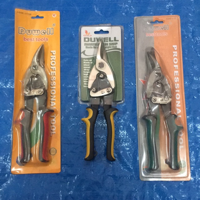 Duwell gunting yero / aviation tin snip HD | Shopee Philippines