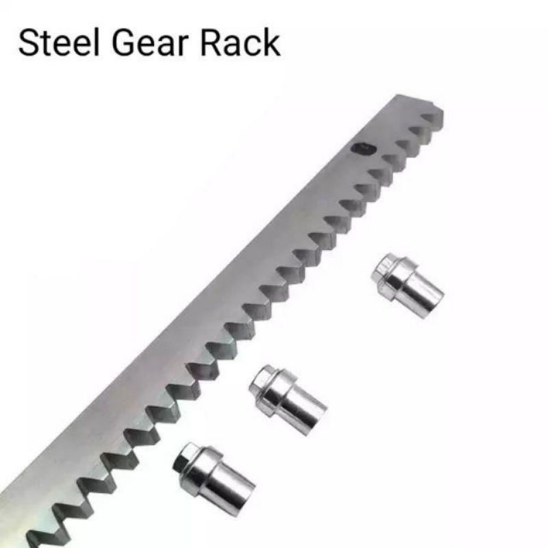 DK COD 1 meter long Steel Gear Rack for Automatic Sliding Gate Opener ...