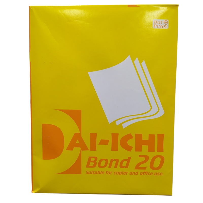 Dai-ichi Short / Long / A4 Bond Paper Substance 20 70 GSM 500pcs ...