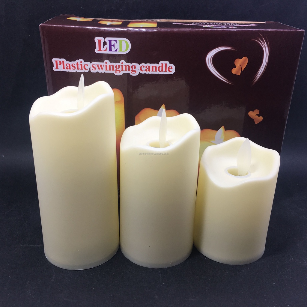 Led Swing Candle Candle With Battery | Shopee Philippines