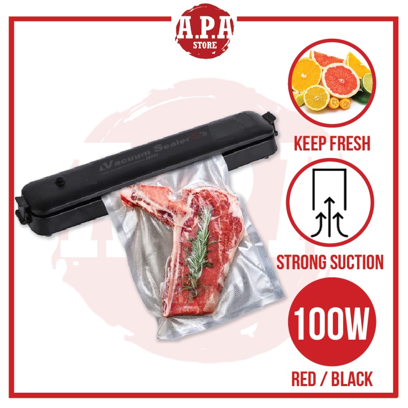 APA Electric Automatic Vacuum Food Sealer Vacuum Packaging Plastic Seal ...