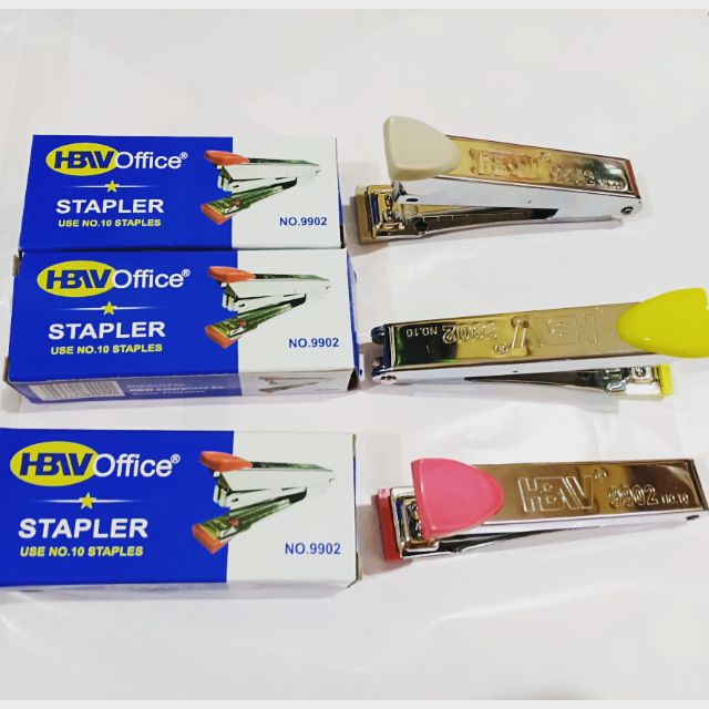 HBW / MGK stapler #10 small Random color | Shopee Philippines