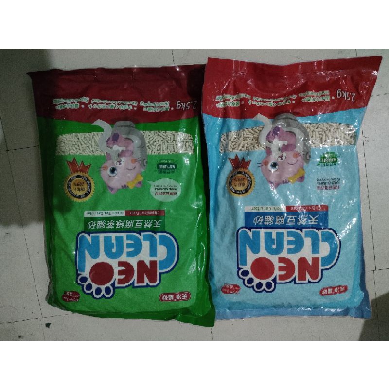 Neo Clean Tofu Cat Litter 2.5 KG | Shopee Philippines