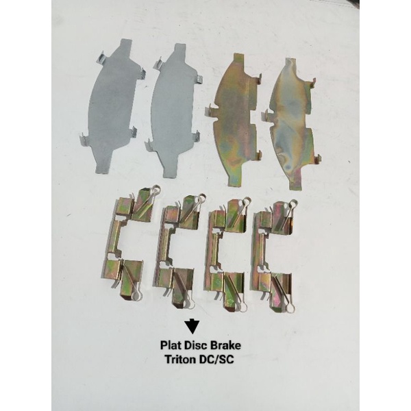 Pajero Sport/Triton Disc Brake _Pad Disc Plate (Set) | Shopee Philippines