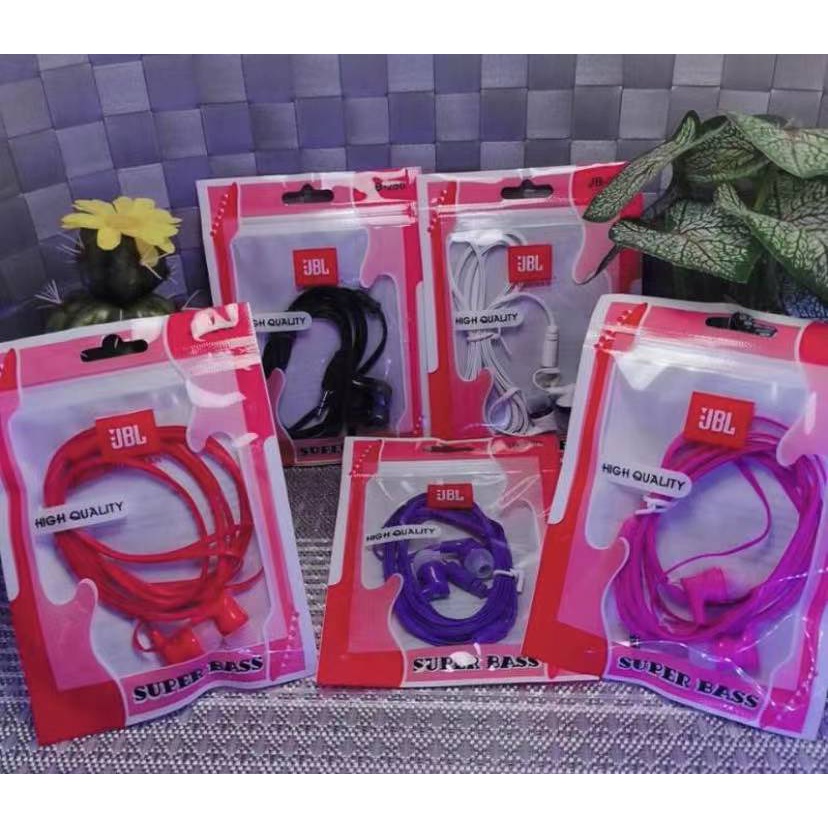 JBL Earphone Universal Headset Flat wire | Shopee Philippines