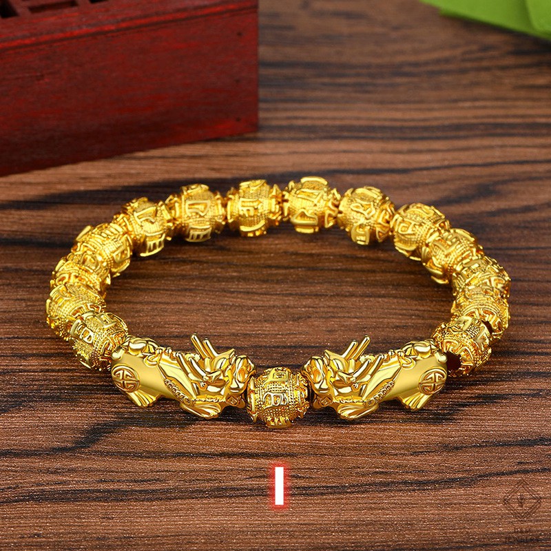 Chinese Feng Shui Obsidian Bracelets Lucky Charm Piyao Bracelet PiXiu ...