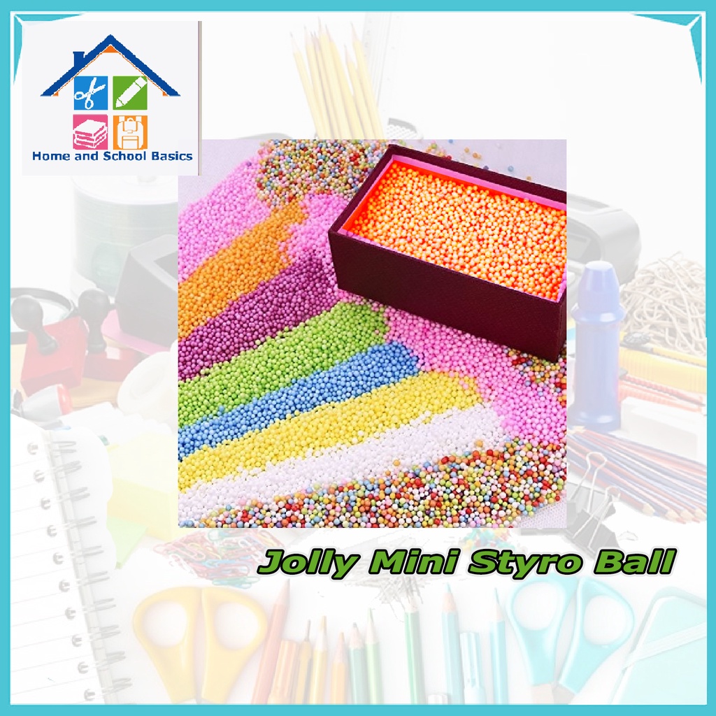 Mini Styro Balls or Beads - White and Colored Small Styrofoam Ball ...