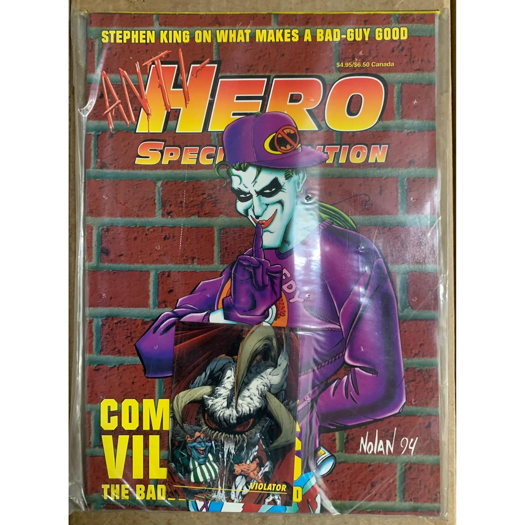 Hero Illustrated Special Edition Comic Magazine: Comic Book Villains ...