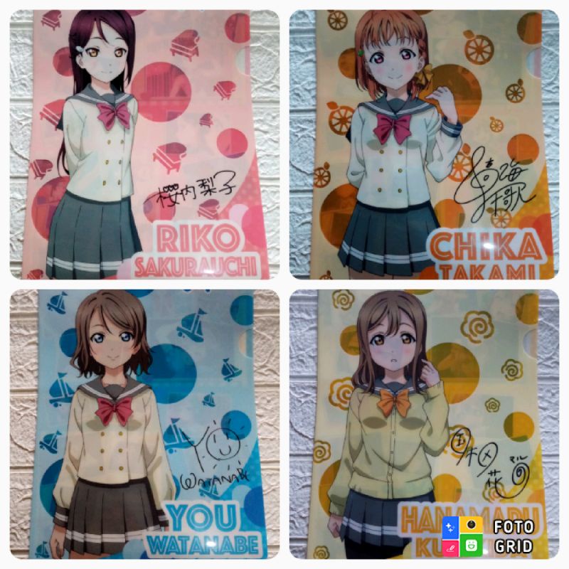 A4 Size Love Live Folder | Shopee Philippines