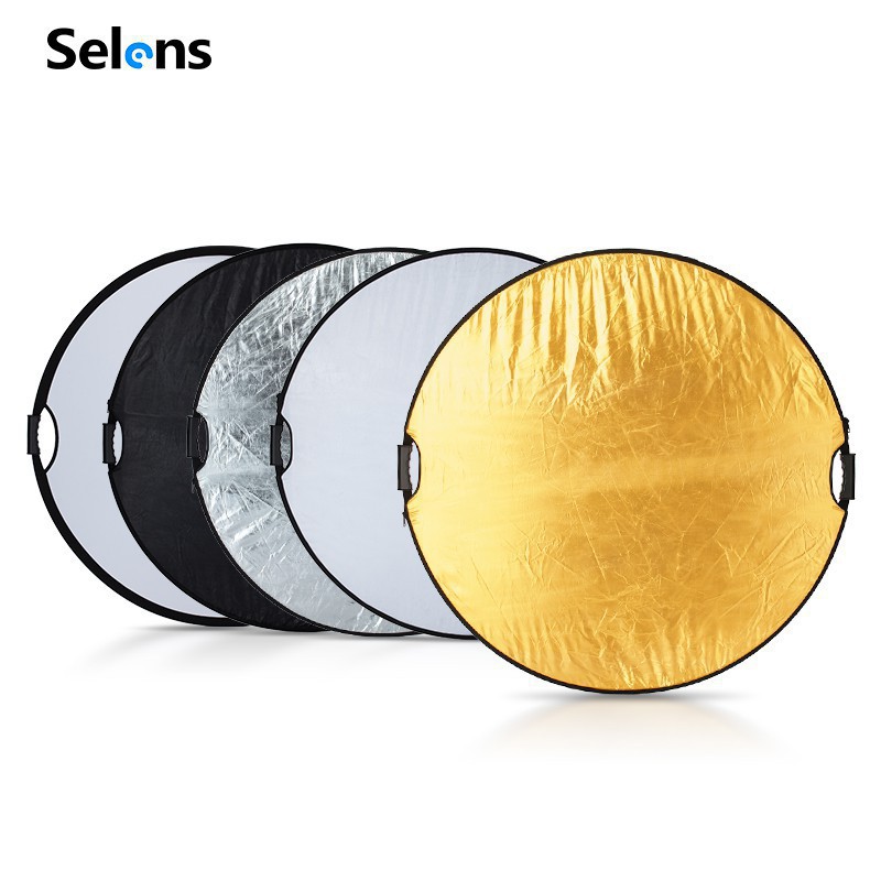 Selens Photography Reflector 5in1 Light Mulit Collapsible Disc for ...