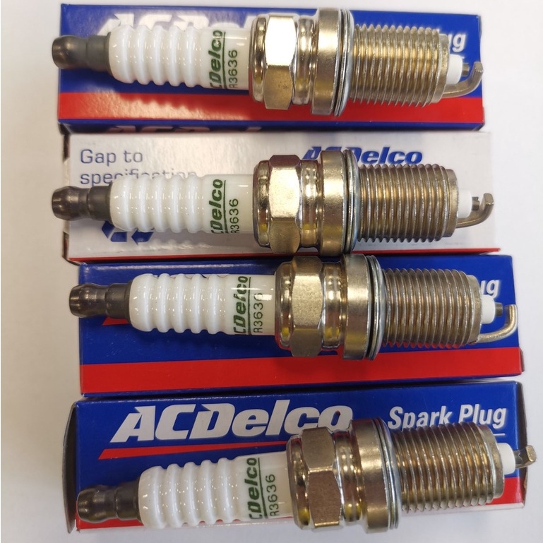 ACDelco Spark Plug Set ( 4 pcs ) for Chevrolet Sonic 1.4L PN# 88900951 ...