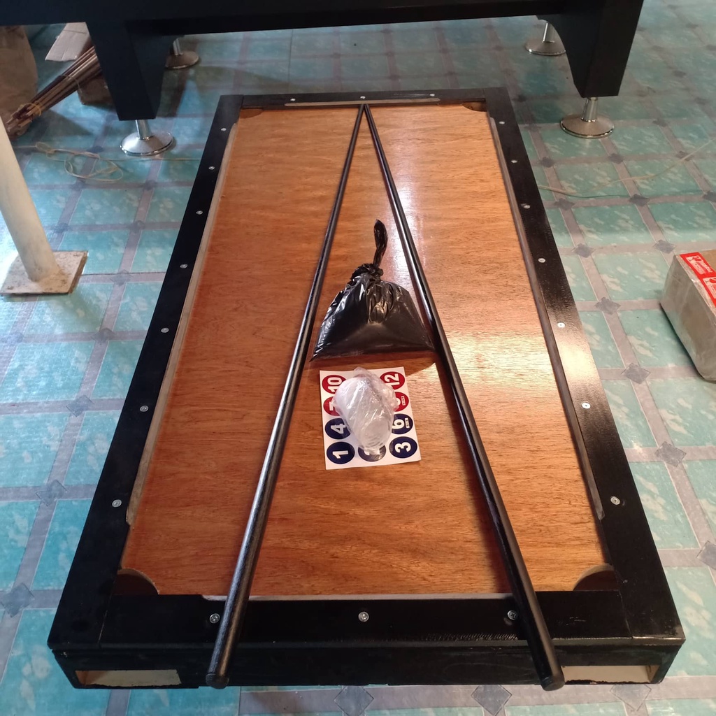 2x4 ft. height Brand-new MINI Pool Table with complete accessories / Lamesa ng Pulpulan / Poolan ...