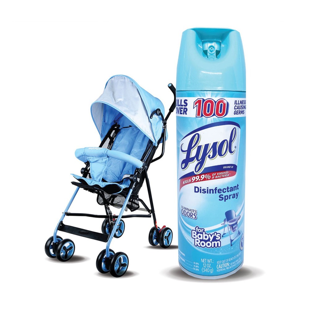 Lysol Antibacterial Disinfectant Spray Cleaner Baby's Room 340 G ...
