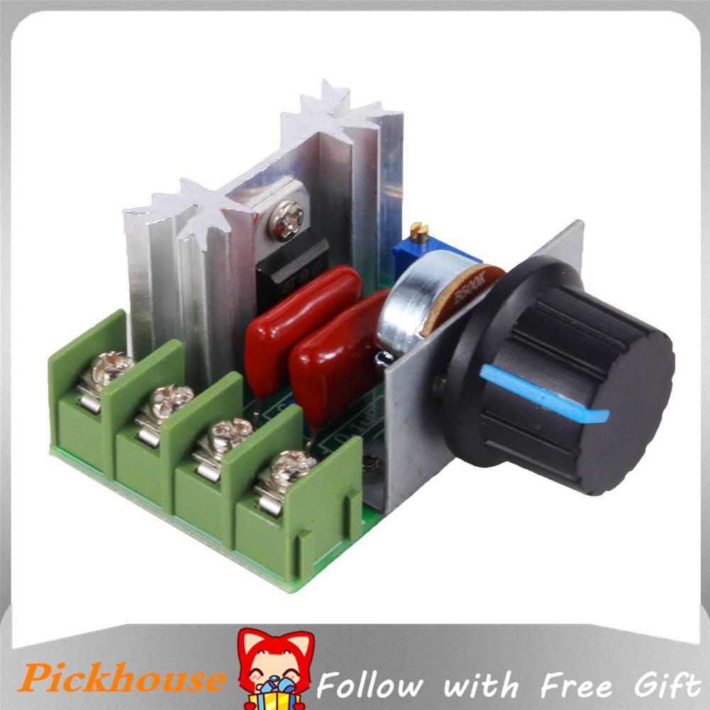 [READY STOCK] 2000W AC Motor Speed Controller 50-220V 25A Adjustable ...