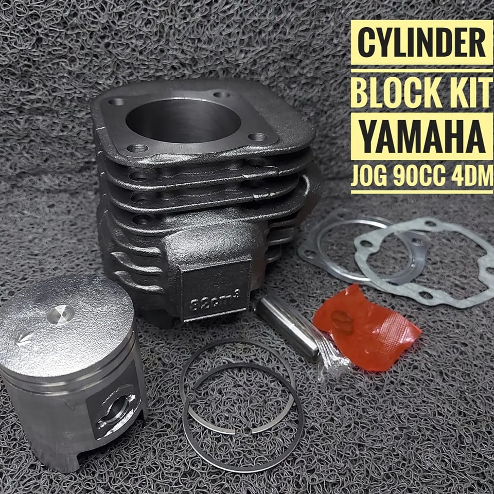 CYLINDER BLOCK YAMAHA JOG 90CC (50MM)4DM /PIN 12 | Shopee Philippines