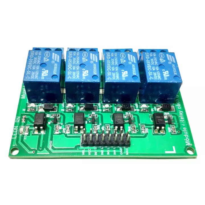 5v 4 Channel 10A Optical Isolator Relay Module | Shopee Philippines