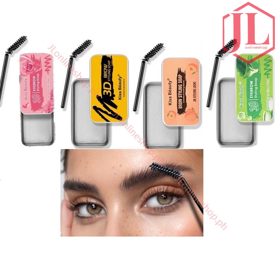 kiss beauty 3d eyebrow styling soap 10g | Shopee Philippines