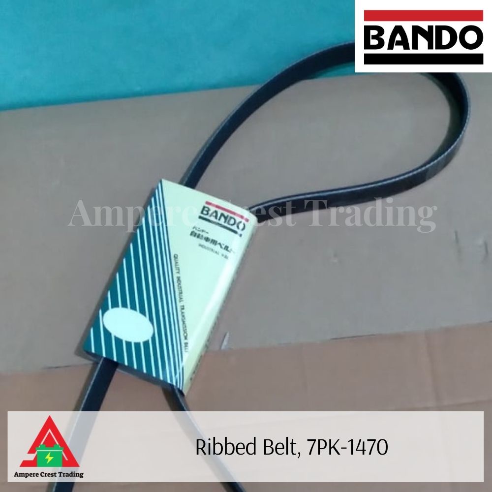 Bando Belt 7PK1470 Toyota Hiace 3.0L 1KD-FTV Diesel 2014-2019 7PK-1470 | Shopee Philippines