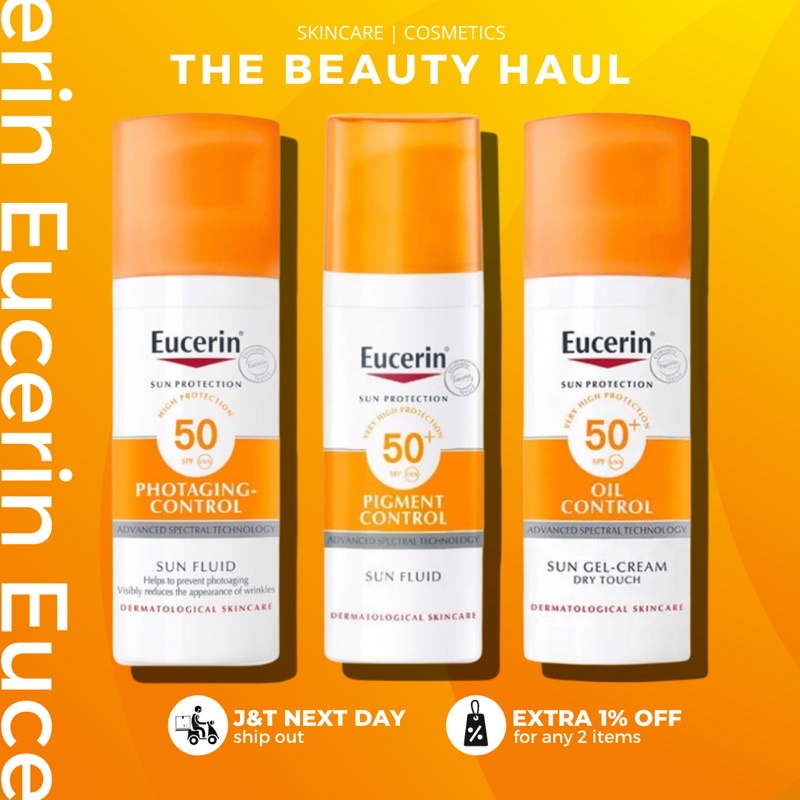 Eucerin Oil Control Gel-Cream | Pigment Control | Photoaging Control ...
