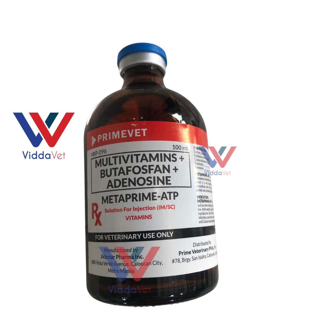 Metaprime-atp 100ml for pigs , dogs ,cats ( coforta ) | Shopee Philippines