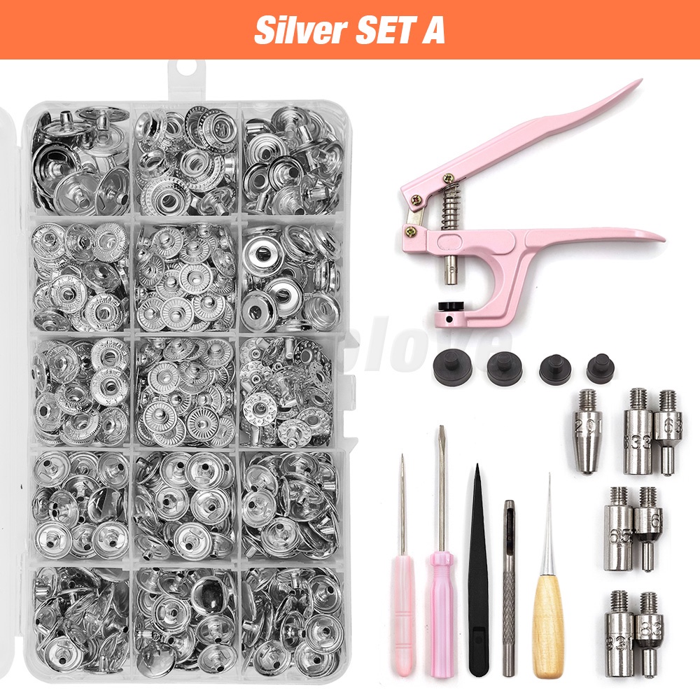 Alat Pasang Butang Besi Metal Snap Button Plier Mold Plier Hand Tool ...