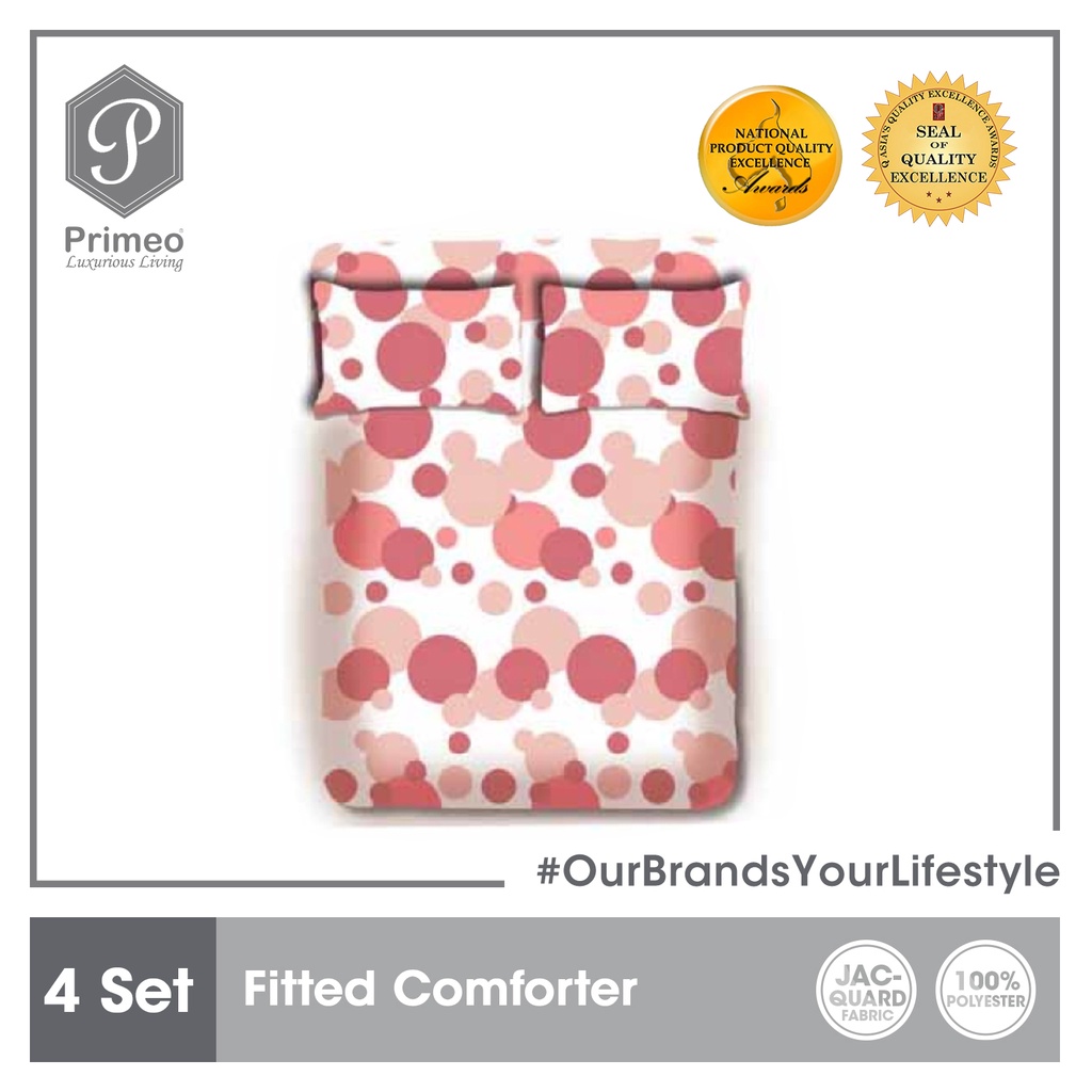PRIMEO 100% Cotton Flat Fitted Comforter [Set of 4] Amazing Gift Idea ...