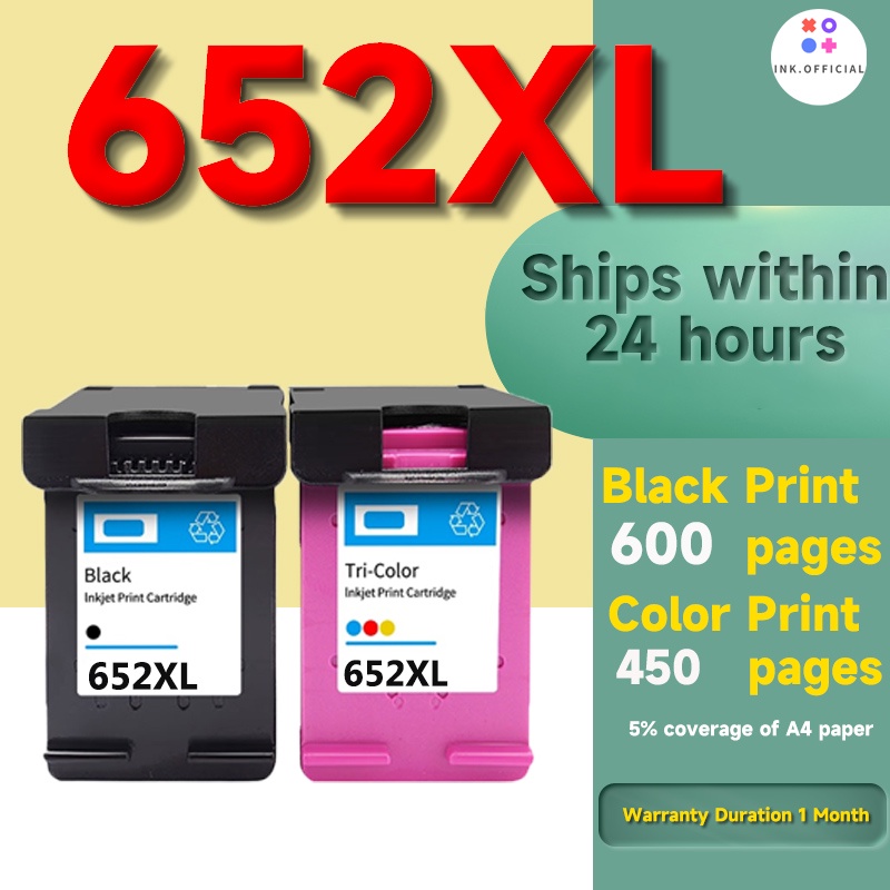 HP652 ink cartridge HP 652 ink 652 XL ink cartridge for for DeskJet HP ...