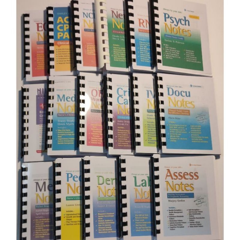 NURSING POCKET NOTES 2025 (NURSING CLINICAL POCKET GUIDE) NURSING NOTES ...