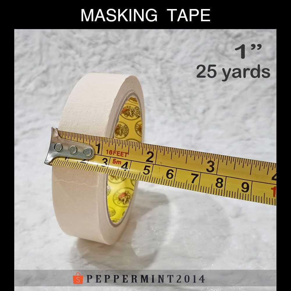 PIECE Croco Masking Tape General Purpose Industrial Packaging Labelling ...
