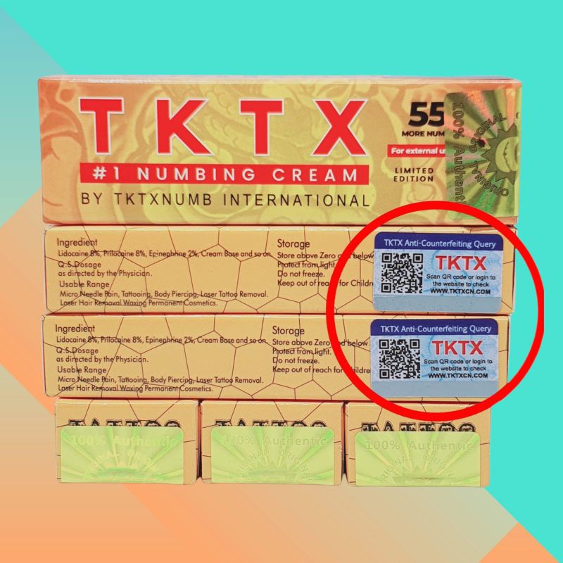 Tktx Yellow Original Tktx numbing Cream Tattoo Anesthesia | Shopee Philippines